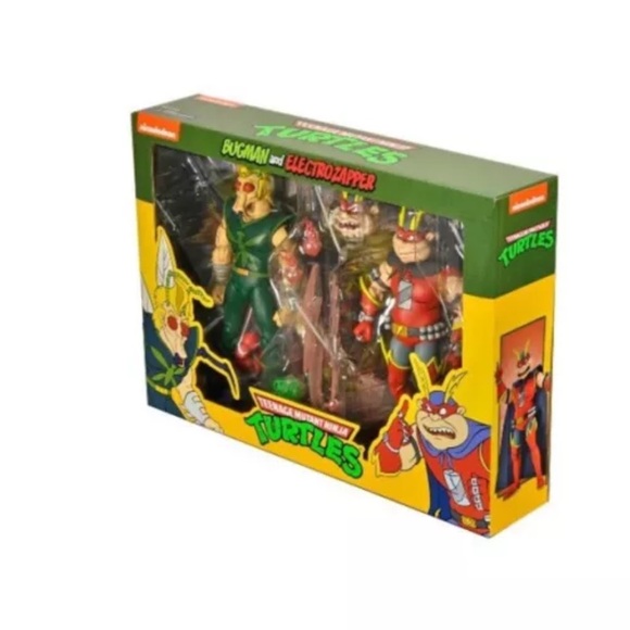 Nickelodeon | Toys | Neca Tmnt Bugman And Electrozapper 6 In Action ...